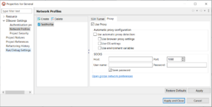 How to create network profiles