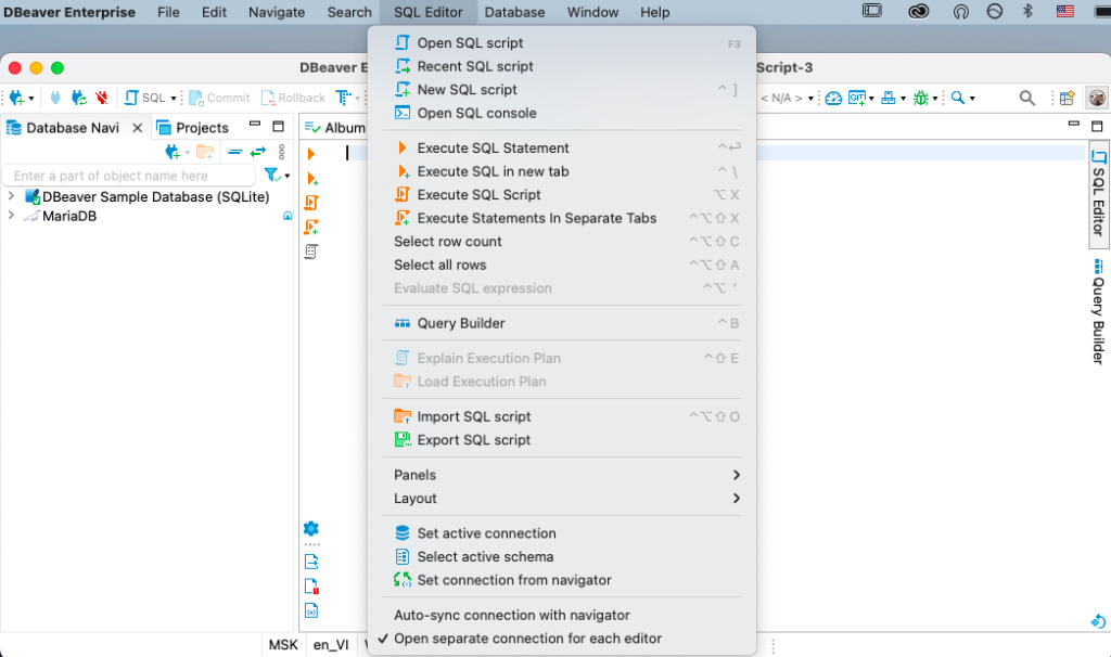 Your First Queries In The SQL Editor DBeaver