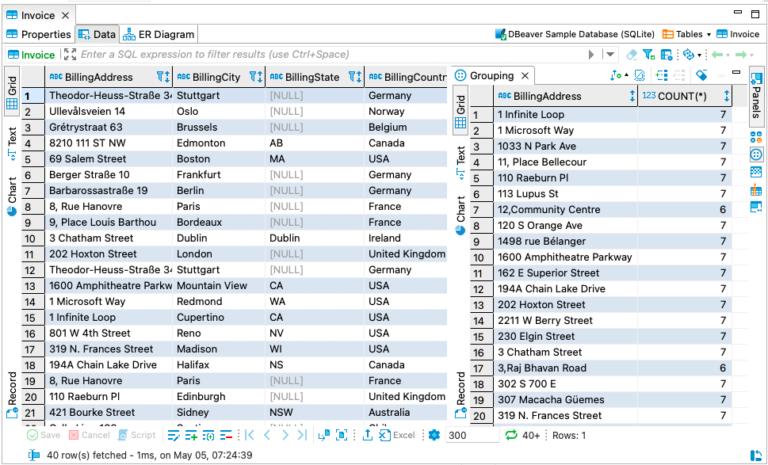 Build your report step by step
