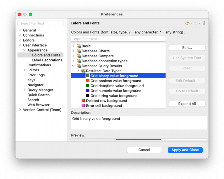 DBeaver Tutorial | How to Change Data Grid Colorization