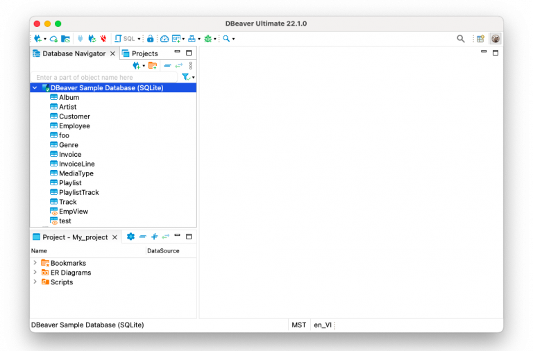 Simple or Advanced: choose your navigation tree view