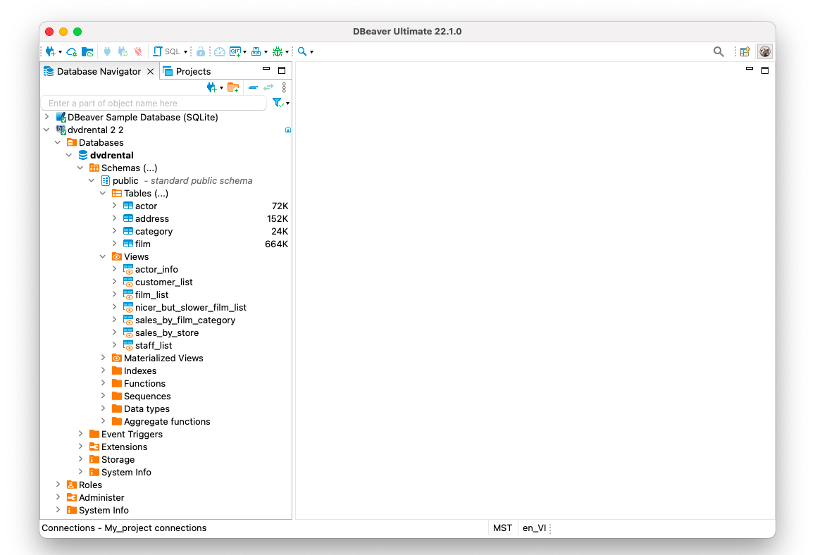 Simple or Advanced: choose your navigation tree view