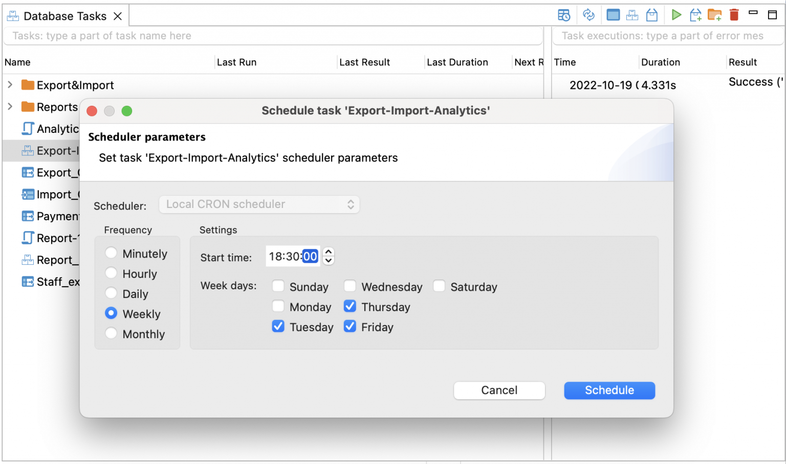 How to use Scheduler for your tasks