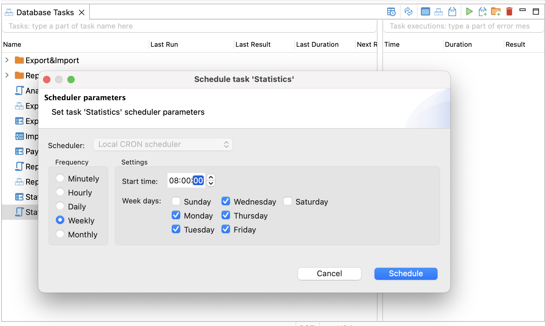 How to use Scheduler for your tasks