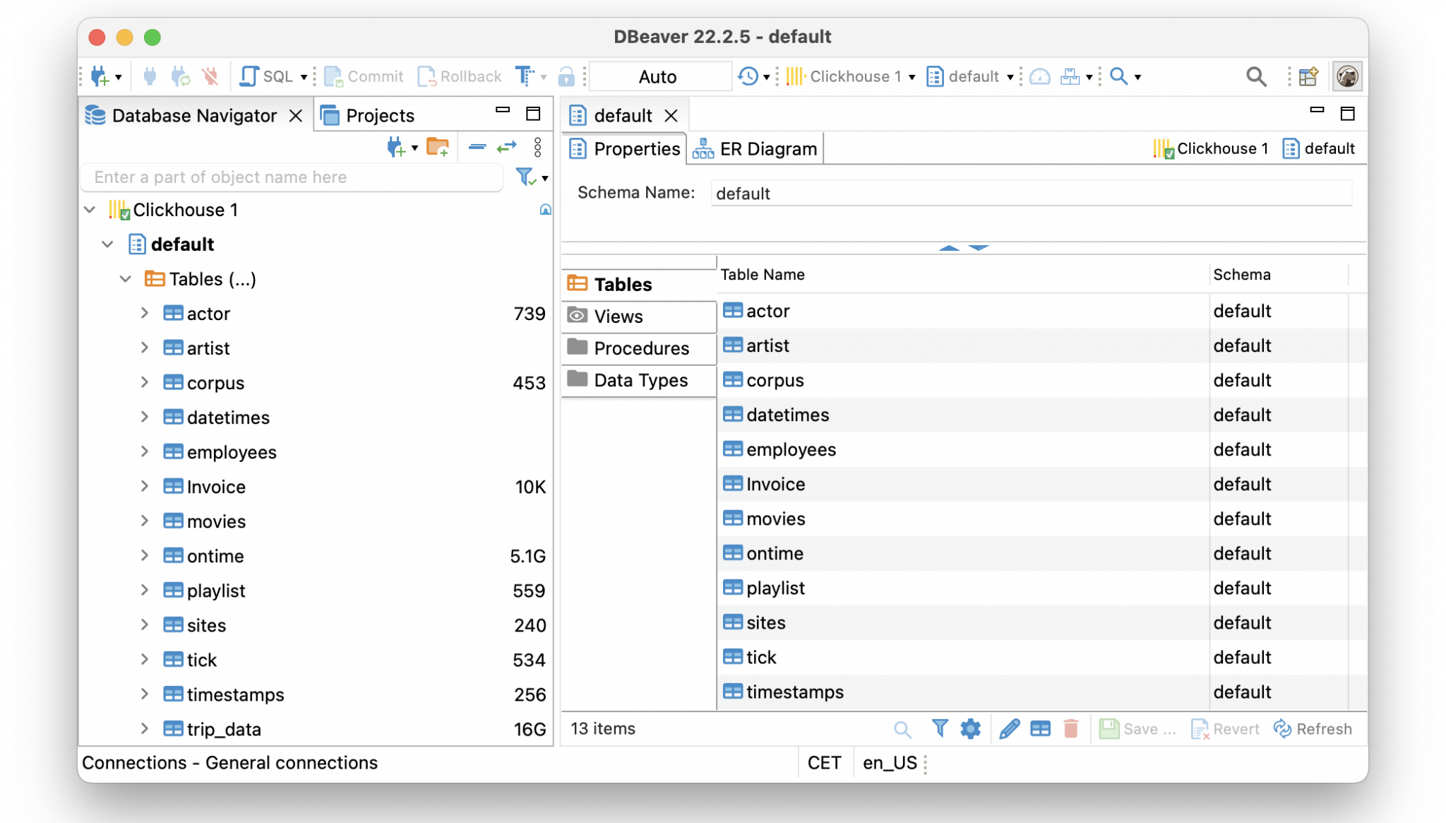 How to connect to ClickHouse Cloud - DBeaver