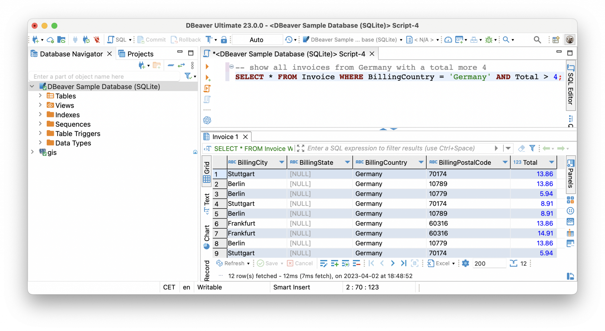 DBeaver Blog | GPT-3: your AI assistant in DBeaver