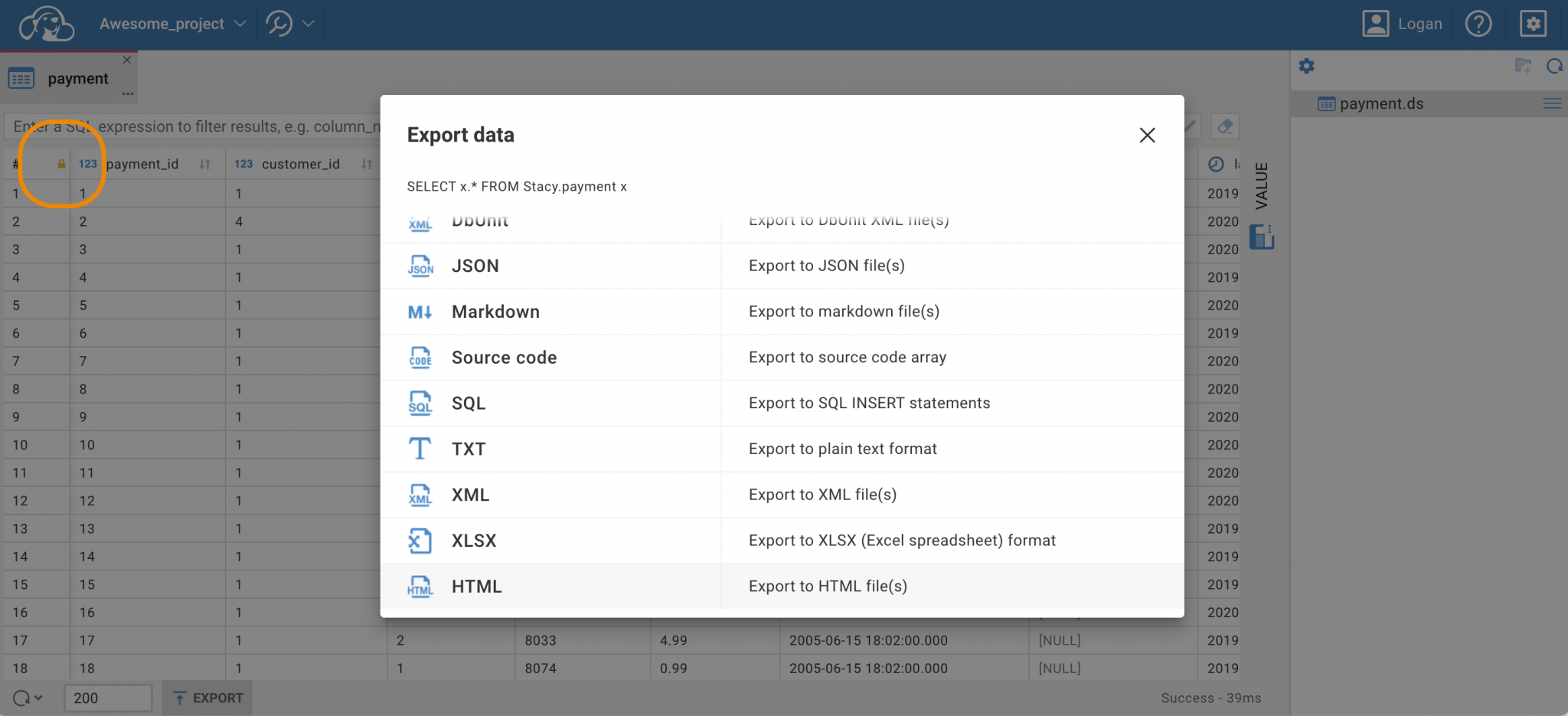 Shared and Private projects in the Team Edition