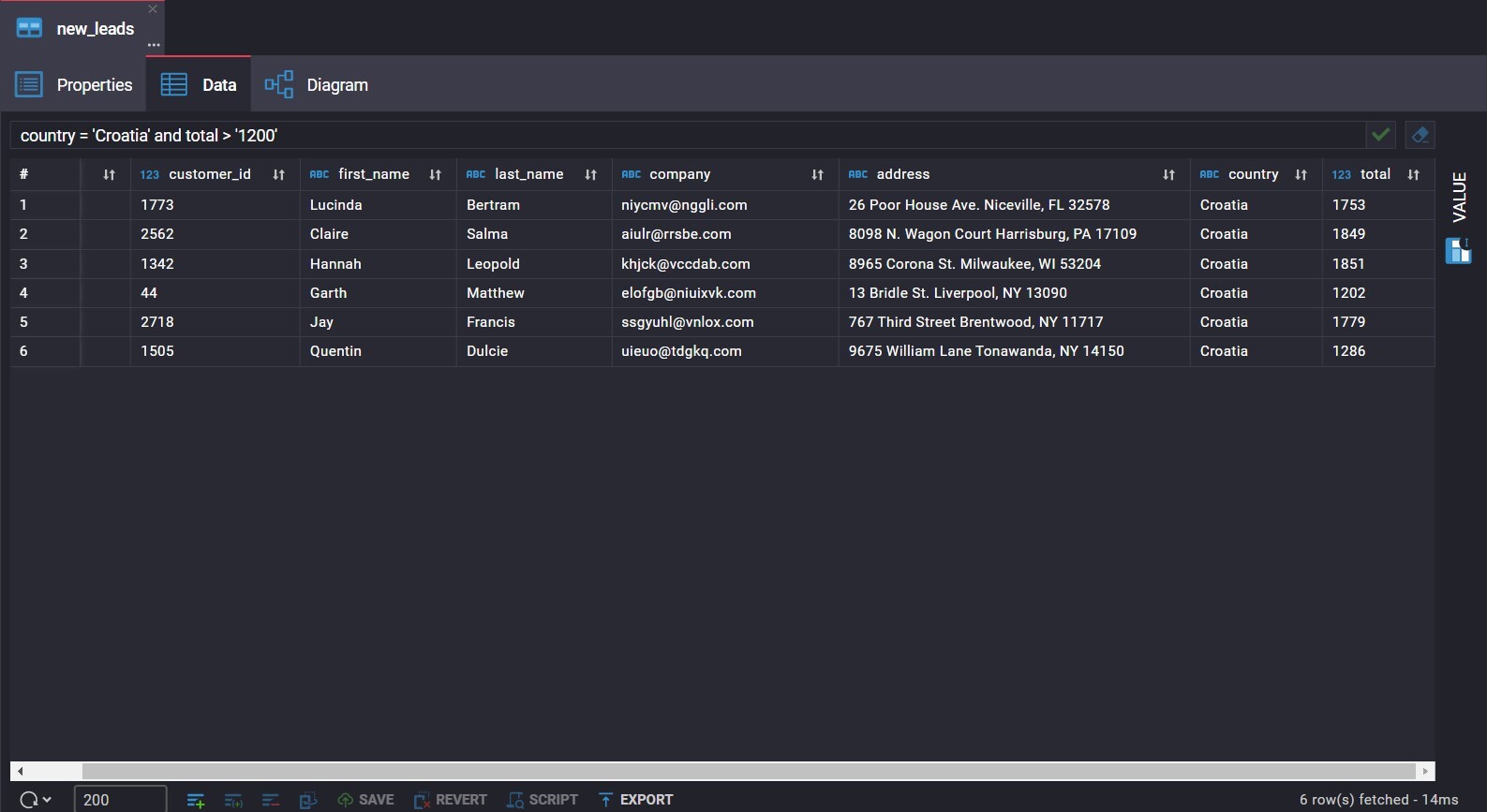 How users can export data from CloudBeaver
