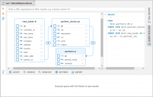 How to use Visual Query Builder to create complex queries in ...