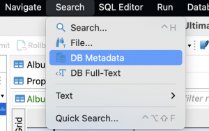 DBeaver Tutorial | Metadata Search