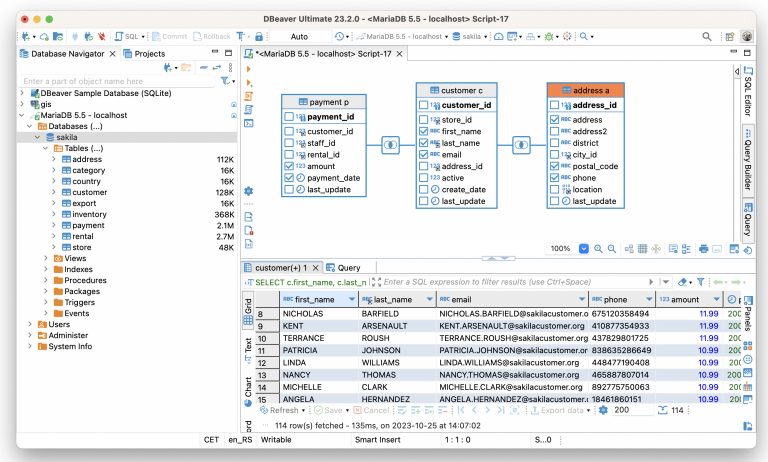 Two Ways To Use Visual Query Builder In Dbeaver 6514