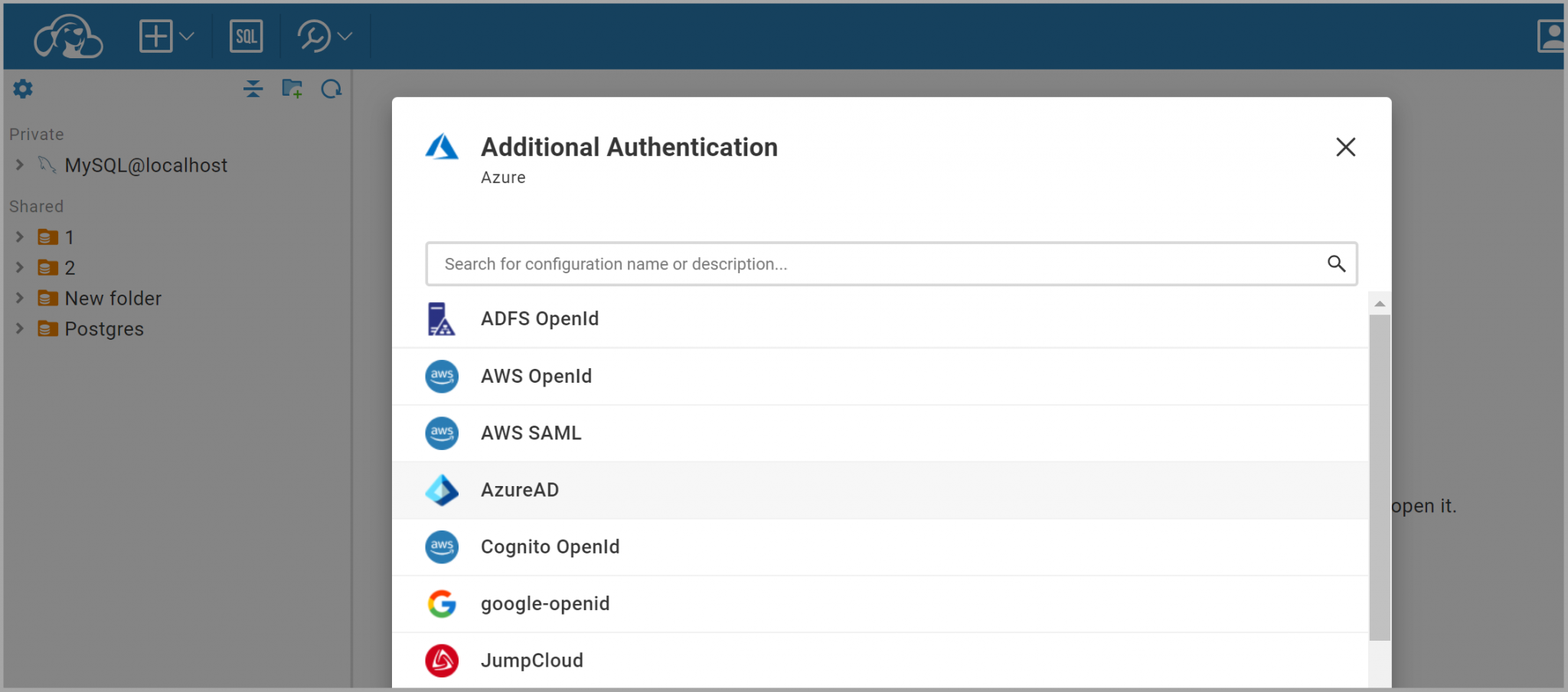 How to connect to MySQL in Microsoft Azure with CloudBeaver