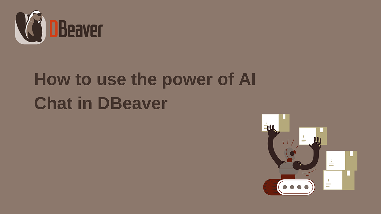 How to use the power of AI Chat in DBeaver