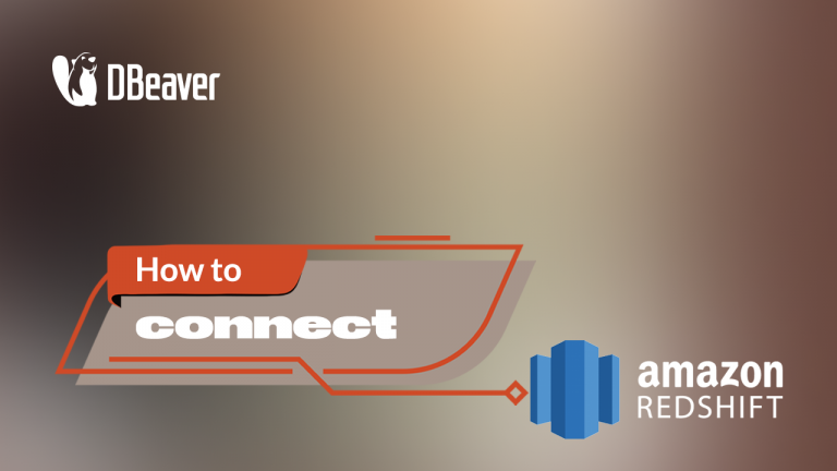 How to connect to Redshift in DBeaver PRO