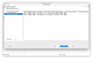 Backup and restore your database in DBeaver