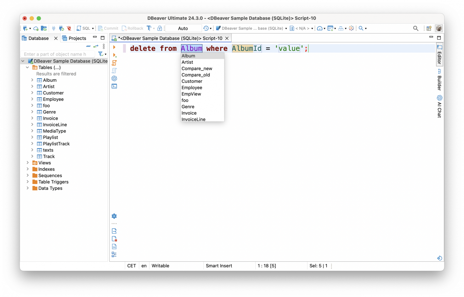SQL Best Practices in DBeaver: Write queries faster with SQL Templates